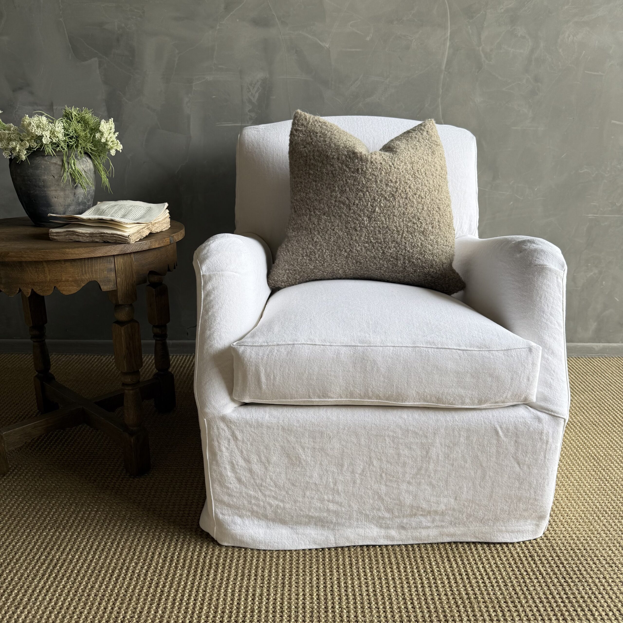 English Arm Chair - Bloom Home Inc