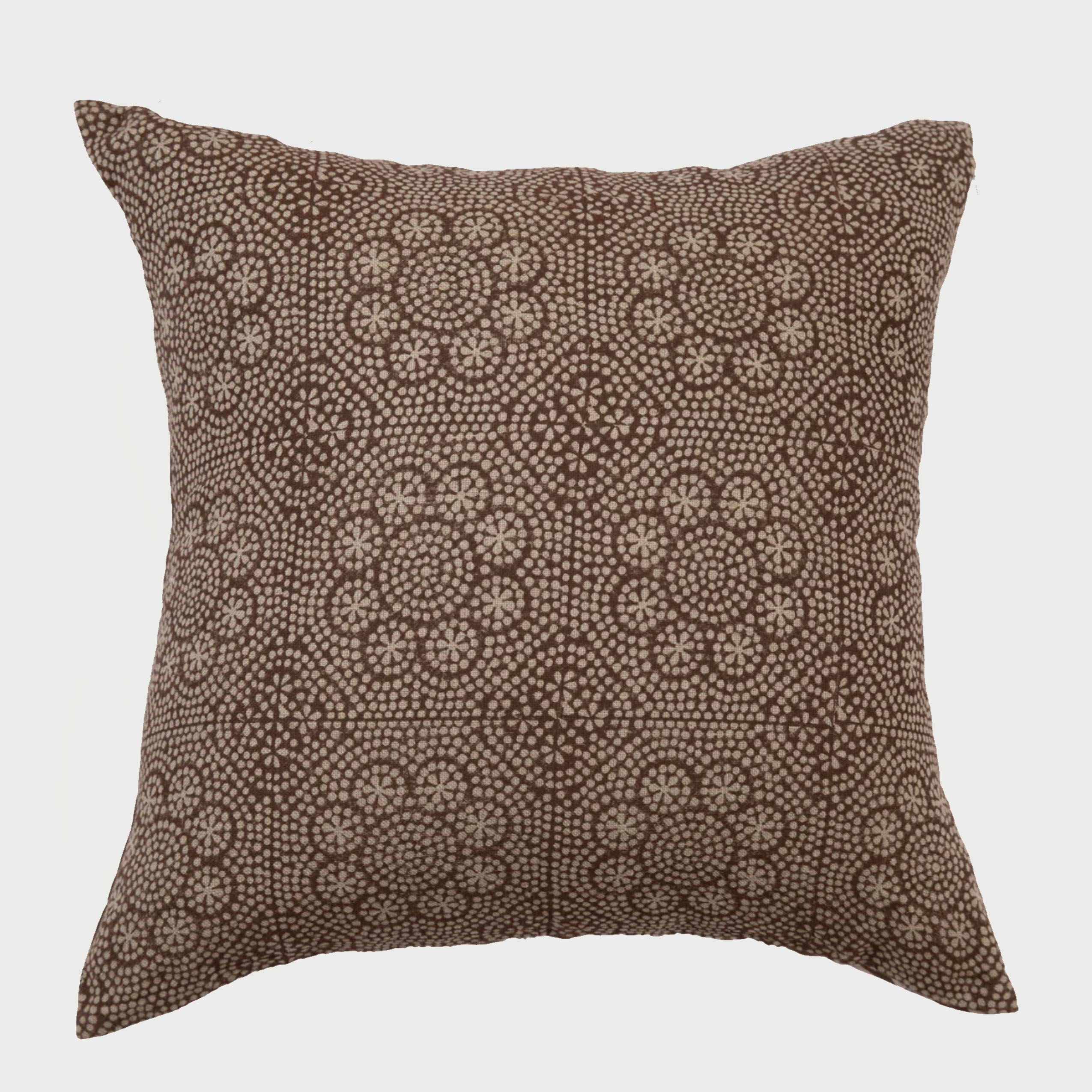 Wisteria Mocha Pillow – bloomhomeinc